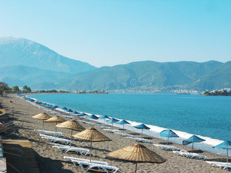 Beach landscape Turkey stock image. Image of beach, landscape - 26733861