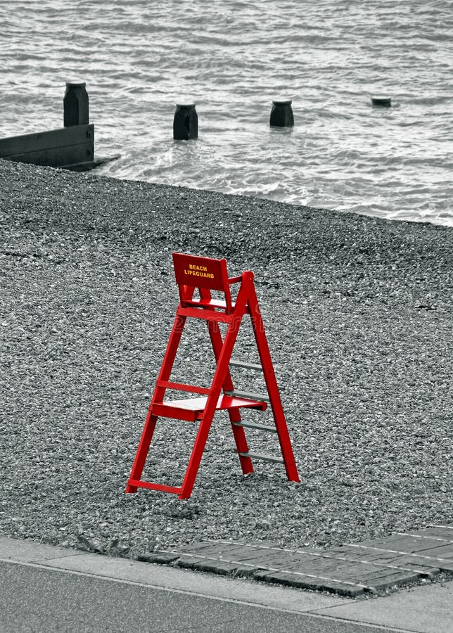 2+ Red high chair lifeguard Free Stock Photos - StockFreeImages