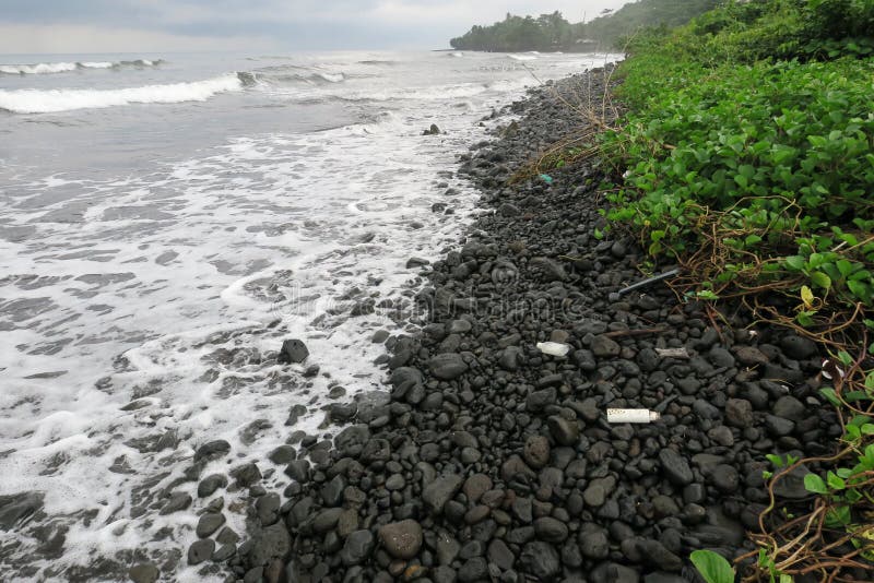 Beach in Limbe stock photo. Image of city, beach, dark - 74878704