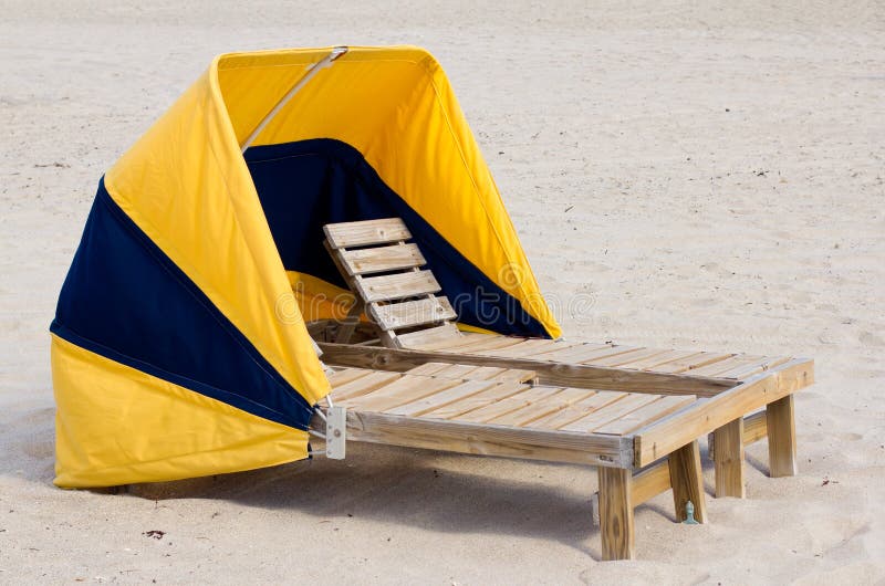 Beach lounge stock photo. Image of shade, sand, lounge - 23289158