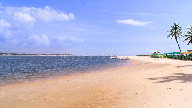 Gunga beach in maceio stock photo. Image of gunga, beautfull - 133606630