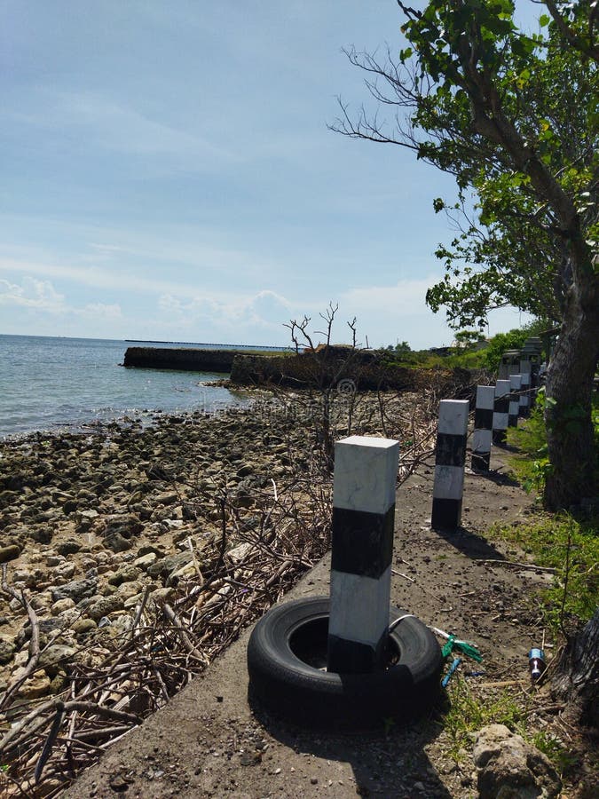 Beach in madura island stock photo. Image of back, beach - 264377764