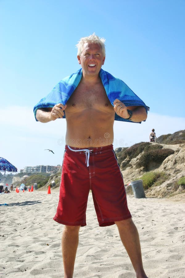 Beach Man stock image. Image of playing, play, game, action - 162125