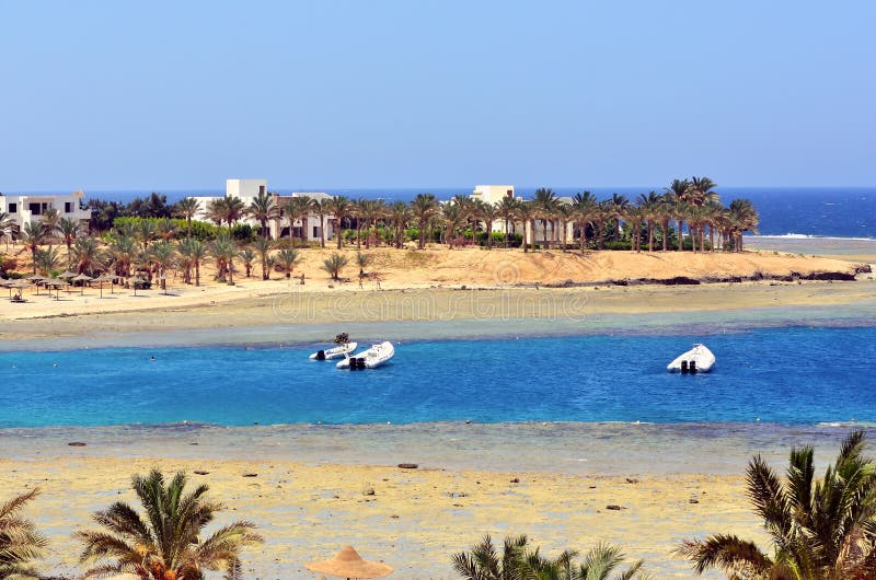 Cleopatra S Beach Lagoon Marsa Matruh, Egypt Stock Image - Image of ...