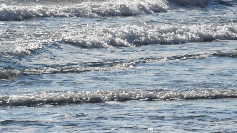 Rough Waves Crashing Onto the Beach on Kangaroo Island, South Australia ...