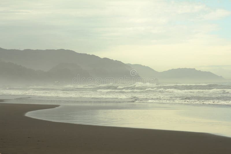 Beach morning landscape stock photo. Image of pacific - 27458492