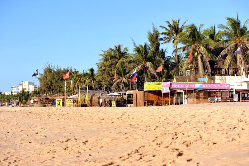 The Beach at Mui Ne. Vietnam Editorial Stock Image - Image of beautiful ...