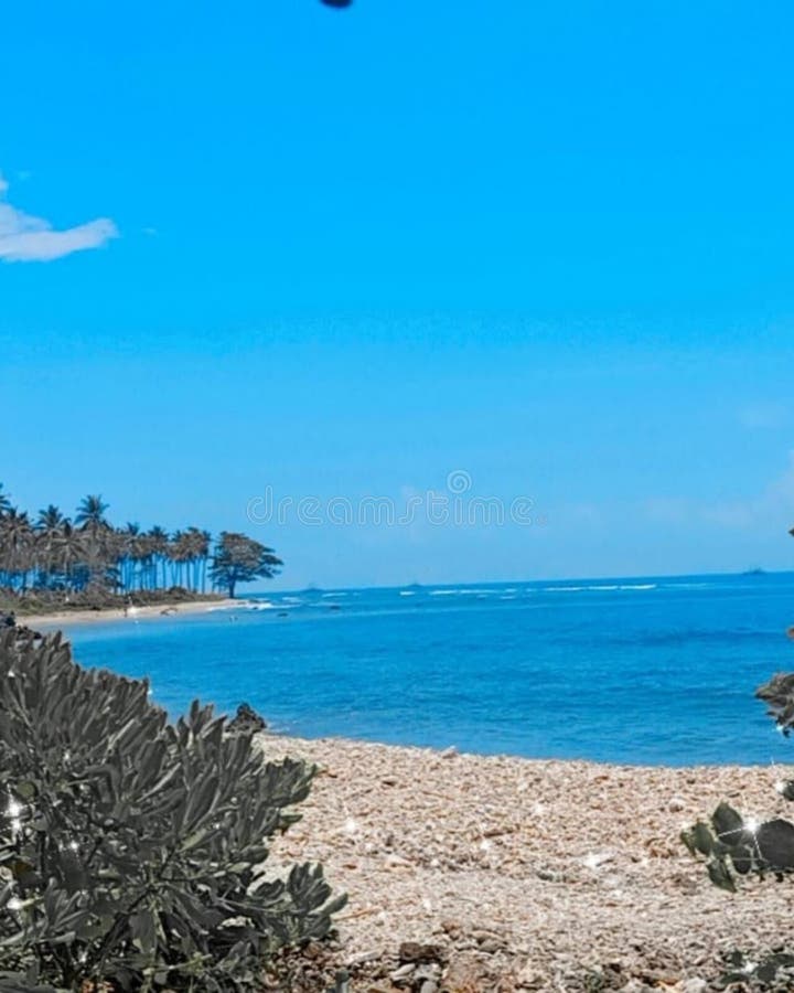 Beach and Nature Beautiful and Cool Water Stock Photo - Image of cool ...