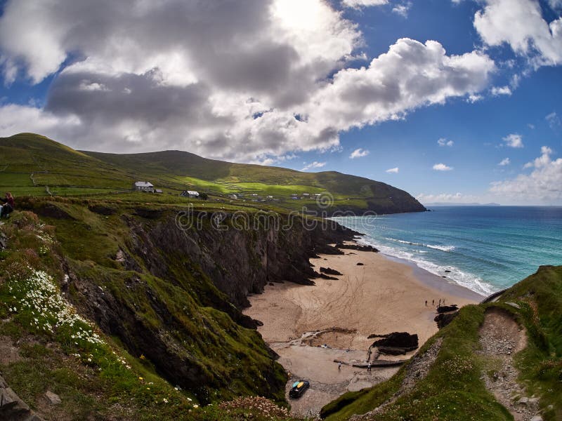 Beach Near Slea Head in Dingle, Ireland Editorial Photography - Image ...