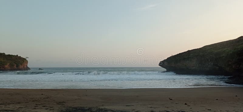Beach Ngiroboyo Pacitan Indonesia East Java Stock Photo - Image of java ...