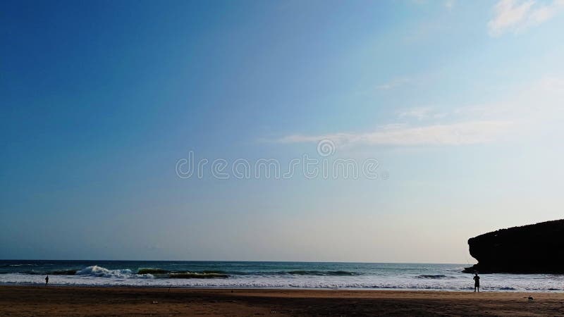 Beach Ngiroboyo Pacitan Indonesia East Java Stock Image - Image of ...