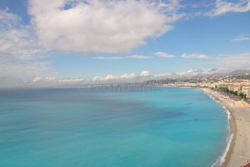 Beach in Nice stock photo. Image of nice, landscape, water - 6259236
