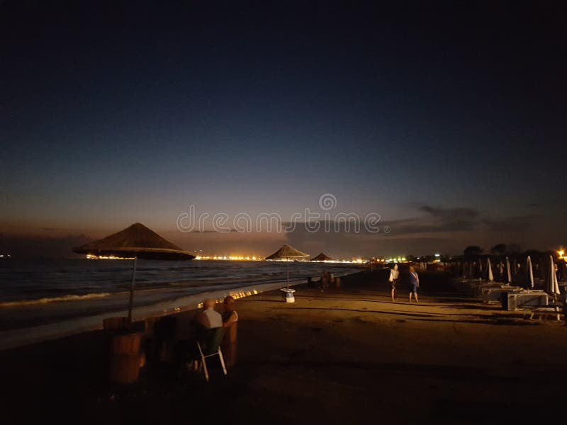 Beach stock image. Image of durres, albania, beautiful - 124205257