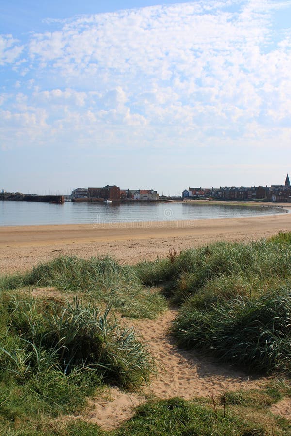 Beach at North Berwick stock image. Image of water, beautiful - 167918415