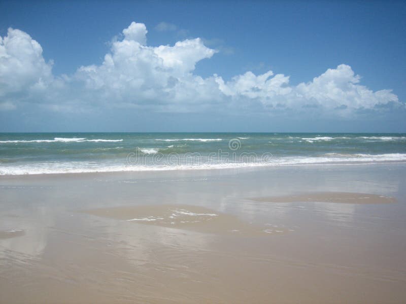 Beach of north Brasil stock photo. Image of relax, brasil - 6376630