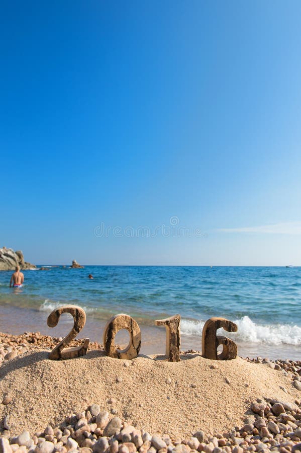 Beach in 2016 stock photo. Image of holidays, spain, wooden - 72596722
