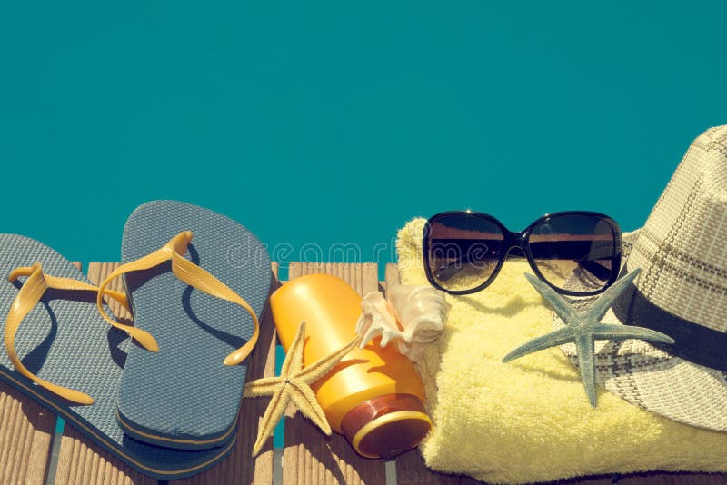 Beach objects stock image. Image of objects, rest, coast - 48004835
