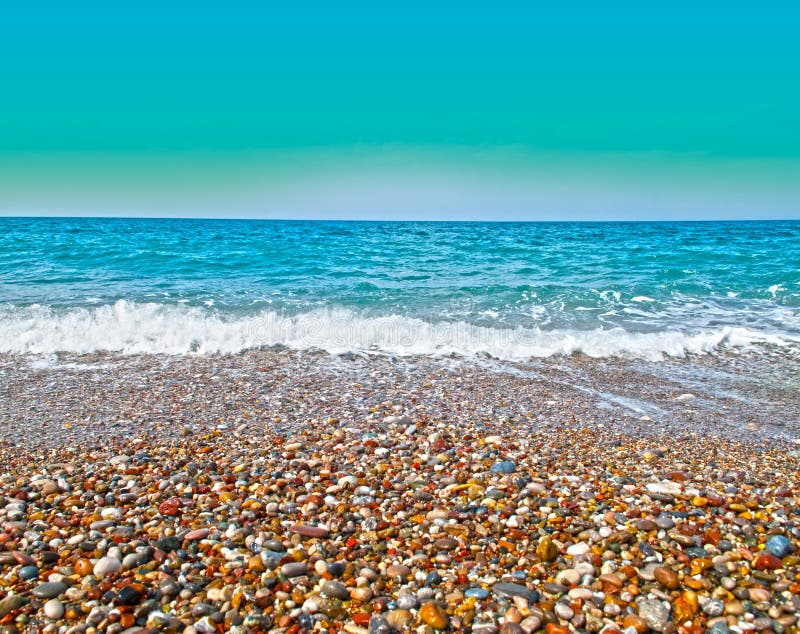 Beach ocean stock photo. Image of natural, relax, island - 14171228