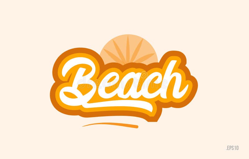 Beach Word Stock Illustrations – 10,360 Beach Word Stock Illustrations ...