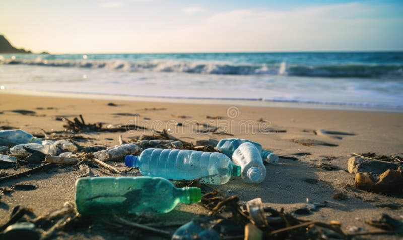 A Beach Overflowing with Pollution: the Devastating Impact of Plastic ...