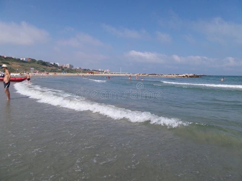 Beach overview editorial stock photo. Image of aerial - 45510443