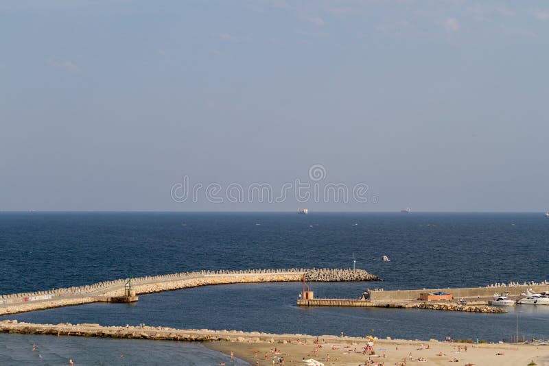 Beach overview editorial photography. Image of destination - 48271497