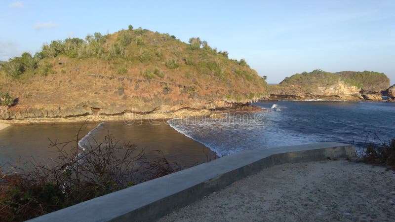 The beach in pacitan stock image. Image of pacitan, beach - 222517061