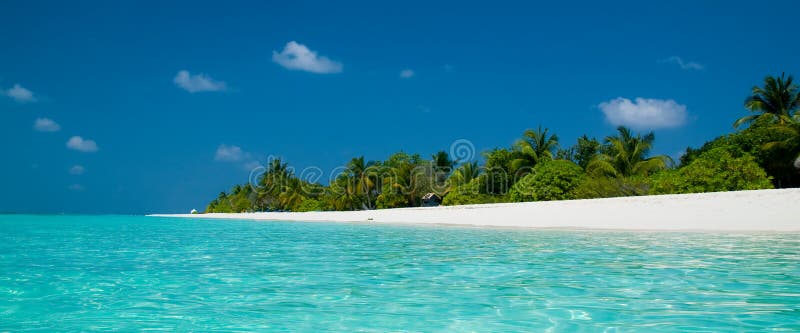 Beach panorama stock photo. Image of paradise, idyllic - 22238628