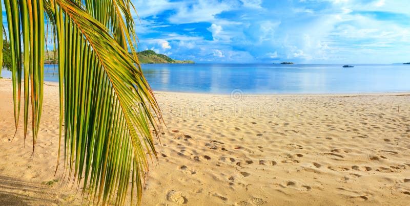 Beach panorama stock photo. Image of destination, panoramic - 25529016