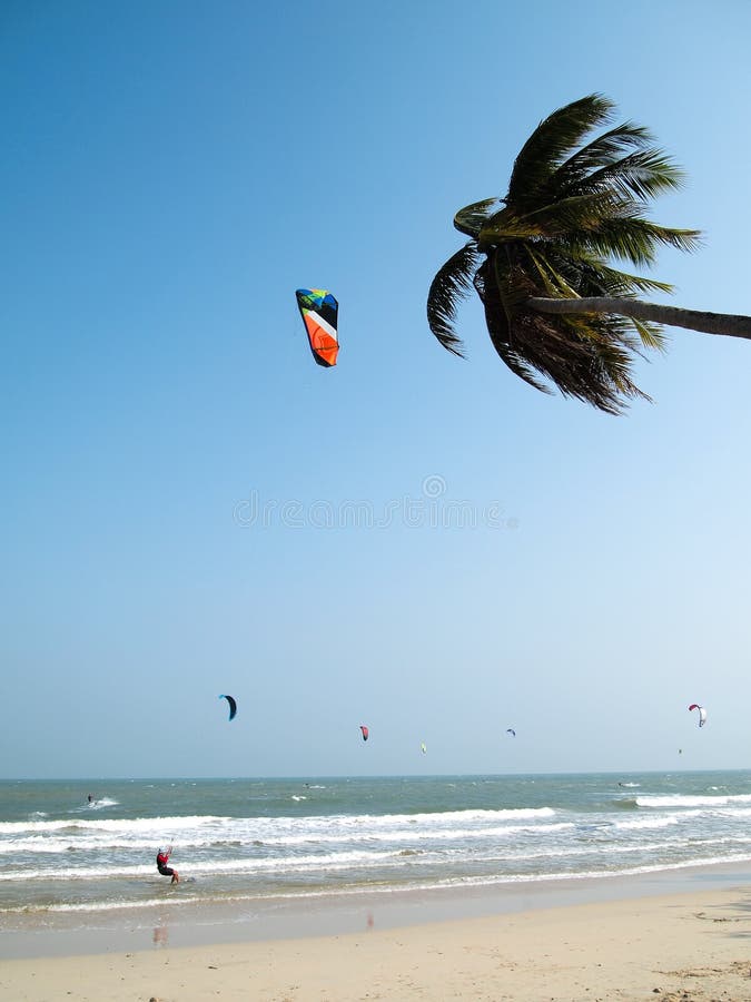 Beach parachute , Thailand editorial photo. Image of thailand - 42945851