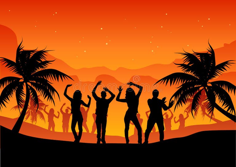 Group Friends Beach Stock Illustrations – 4,746 Group Friends Beach ...