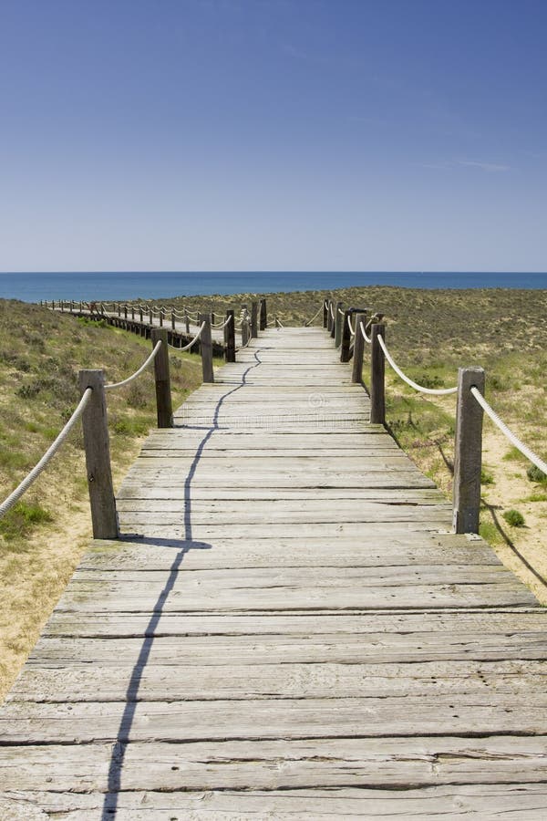 Beach path stock image. Image of fence, landscape, sand - 13772171
