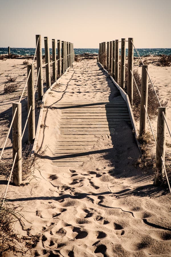 Beach path stock photo. Image of brava, mediterranean - 41401674