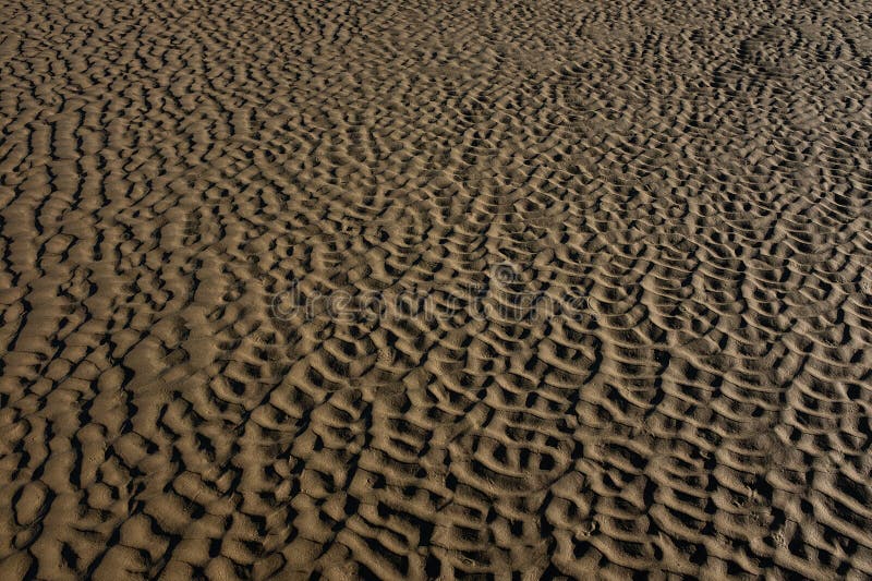 Beach patterns stock image. Image of water, sand, natural - 400245465