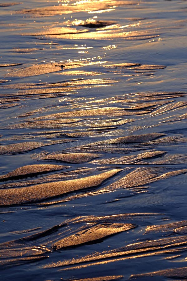 Beach stock photo. Image of colours, sunset, nature, patterns - 98220898