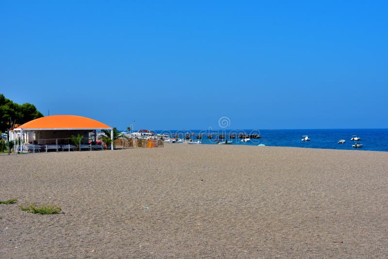 Patti sicily italy stock photo. Image of sand, italy - 233898978