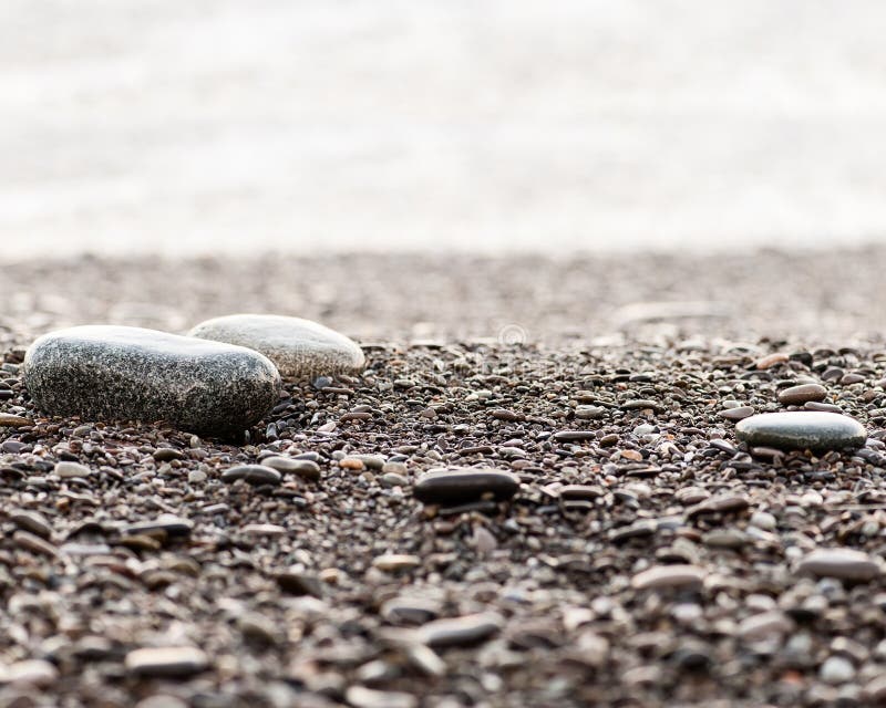 Beach pebbles close-up stock photo. Image of land, objects - 42988618