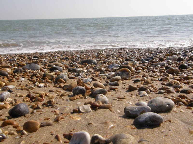 Beach Pebbles Looking To the Sea Stock Photo - Image of seascapes, wild ...