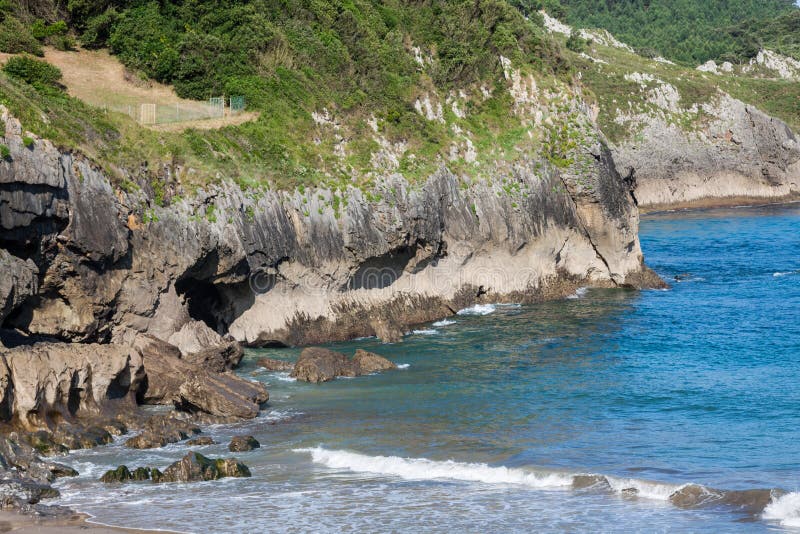 Beach of Pechon stock image. Image of national, coastline - 36696709