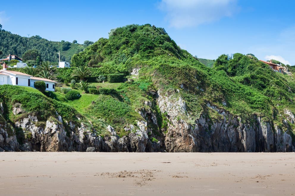 Beach of Pechon stock photo. Image of rock, national - 36697962