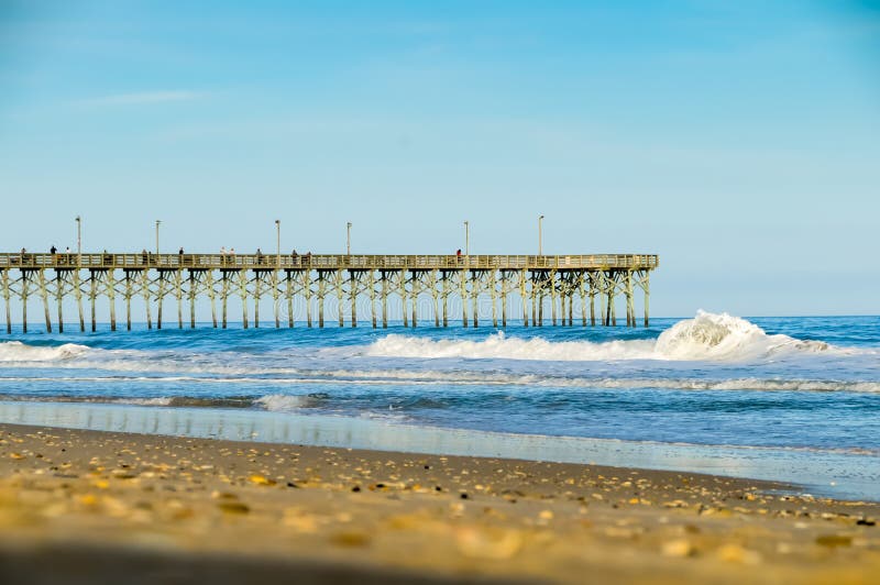 Beach Pier stock photo. Image of brown, beauty, island - 84562924