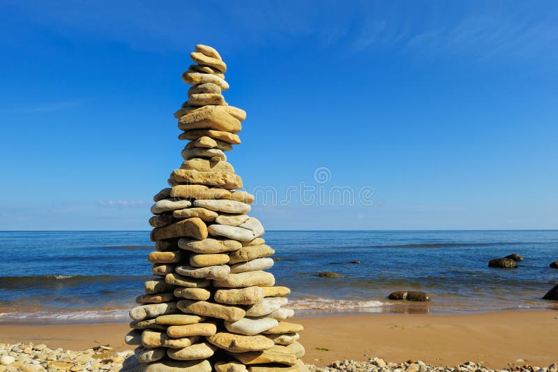 Beach Pile stock image. Image of compound, rubble, abstract - 26508763