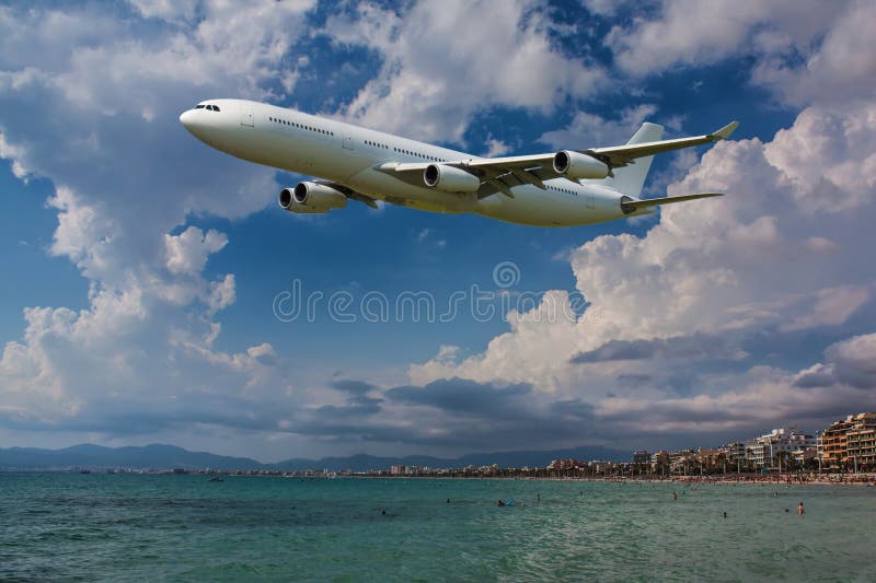 Beach stock image. Image of coastline, asia, aerial, idyllic - 48777997