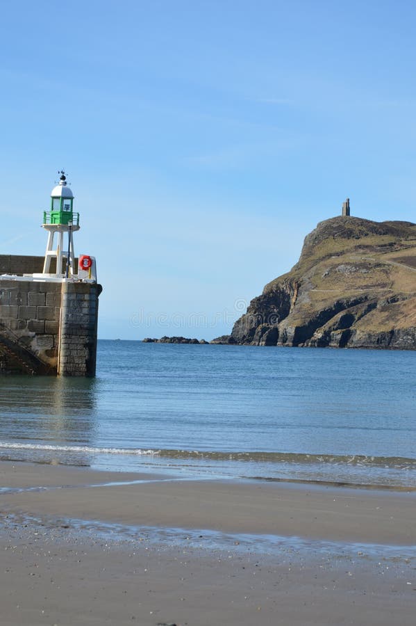 Port Erin, Isle of man stock image. Image of scenery - 112337895