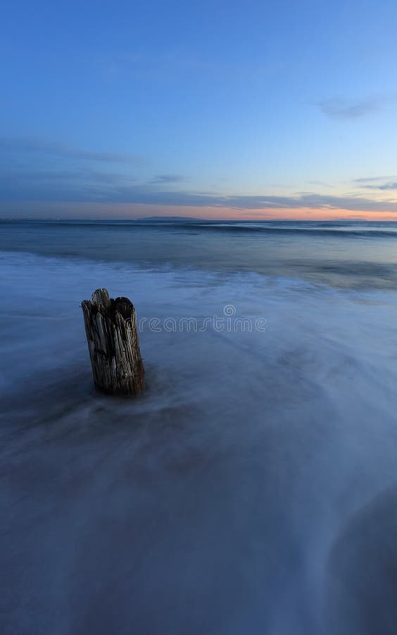 Beach Post stock photo. Image of beautiful, sand, california - 63483942