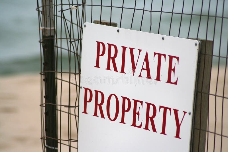 Private Property Sign stock image. Image of forbidden - 34640831