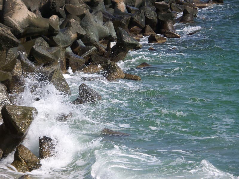Beach protection stock image. Image of stacked, strengthen - 49404771