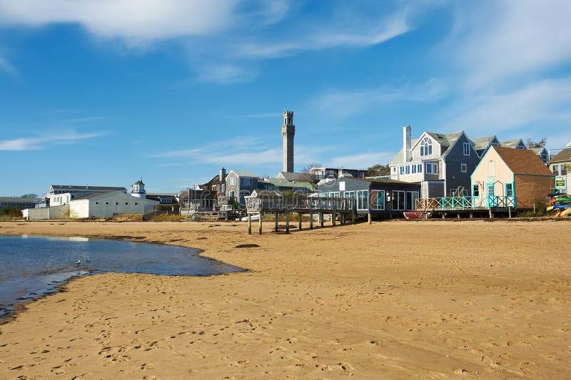 Beach at Provincetown, Cape Cod, Massachusetts Stock Image - Image of ...