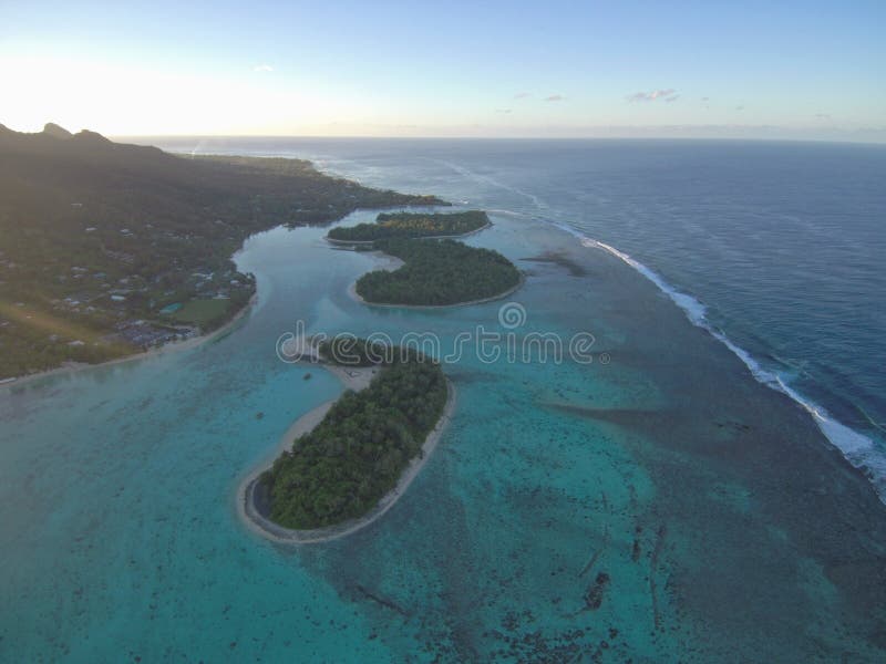 Beach Rarotonga Cook Island Stock Image - Image of beach, ocean: 169320713