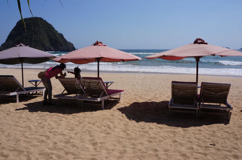 Beach editorial stock image. Image of island, banyuwangi - 45373499